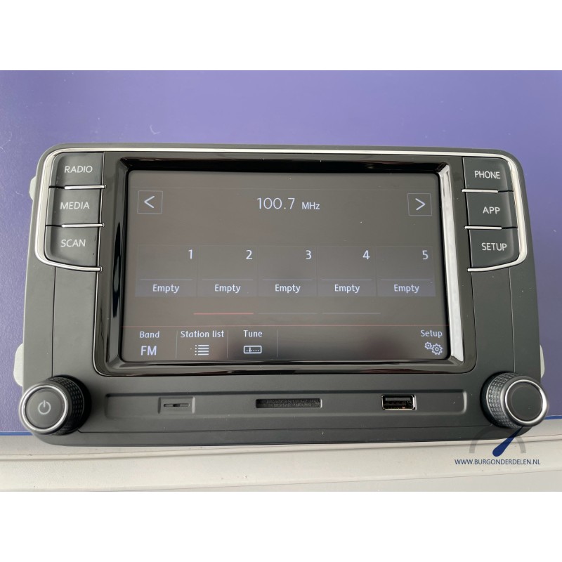 Radio android auto Carplay Bluet RCD440pro geschikt voor VW Golf 6 Polo 6R