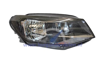 Koplamp rechts H4 met elek. motor geschikt voor Caddy 2015-2020