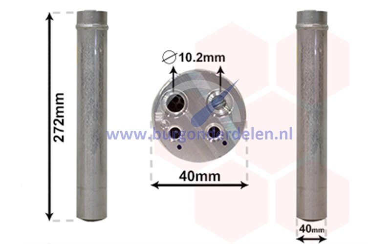 Clio Airco droger voor multi exchanger - Burg Onderdelen