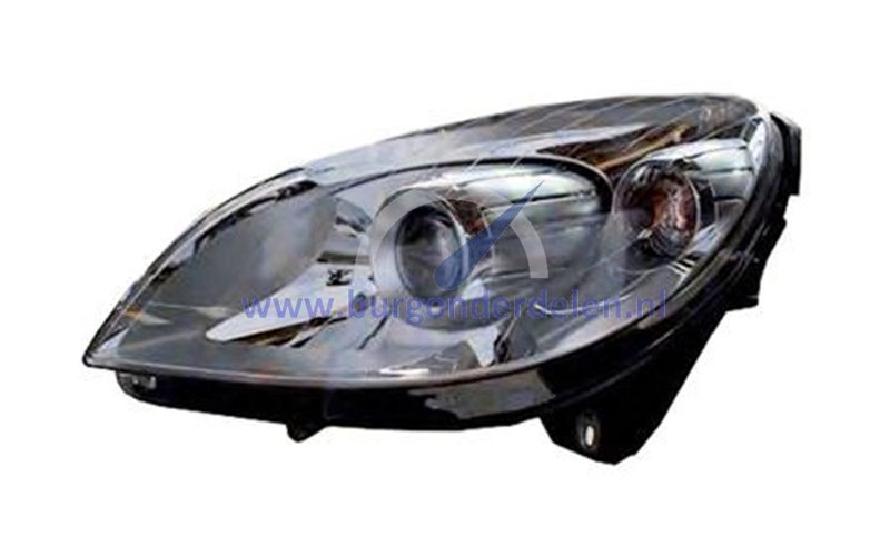 B W245 vanaf 6/2008 Dubbele koplamp voor links H7+H7 voor elek.reg AL ...