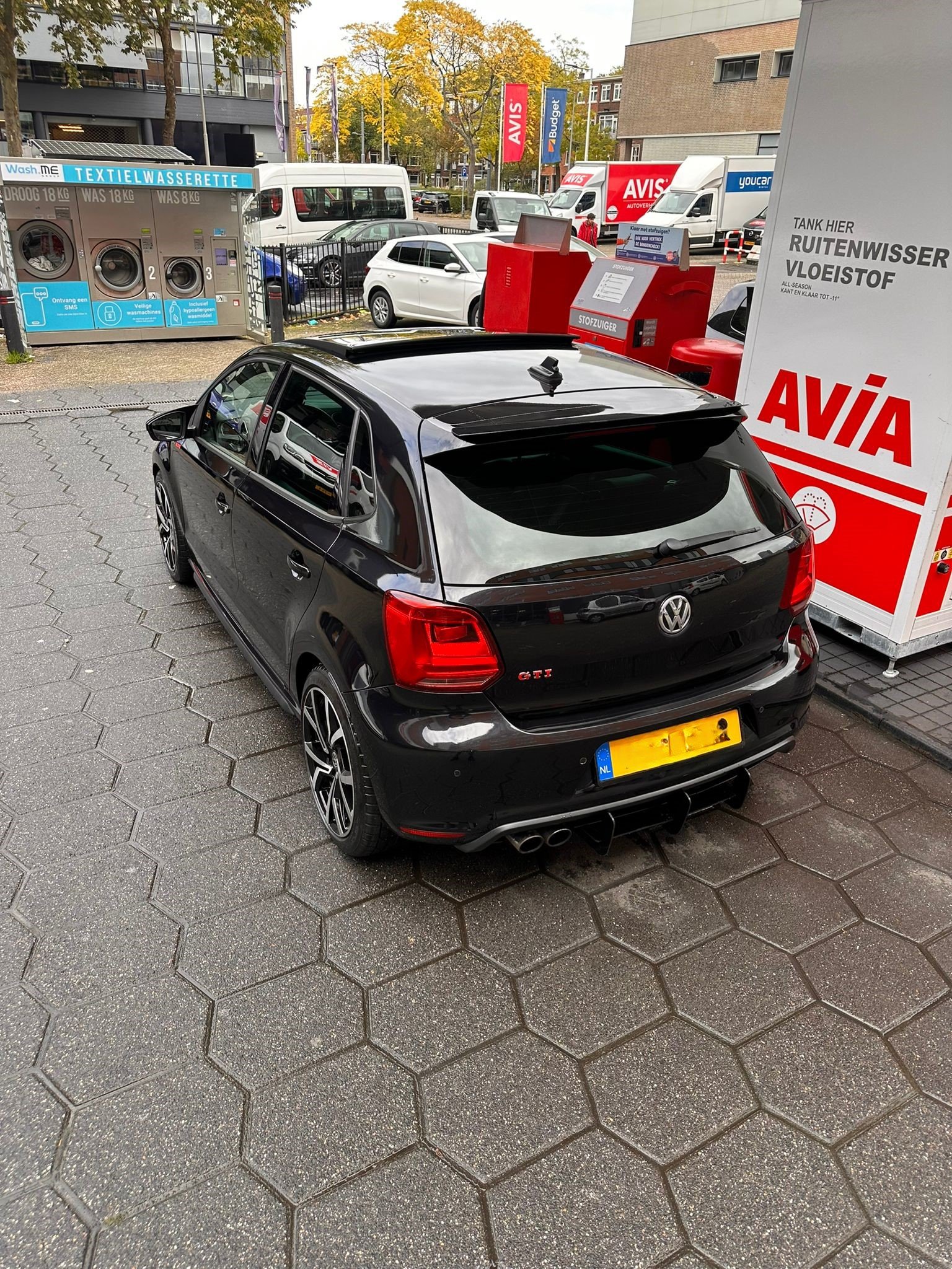 VW Polo 6R 6C achter splitter diffuser - Burg Onderdelen